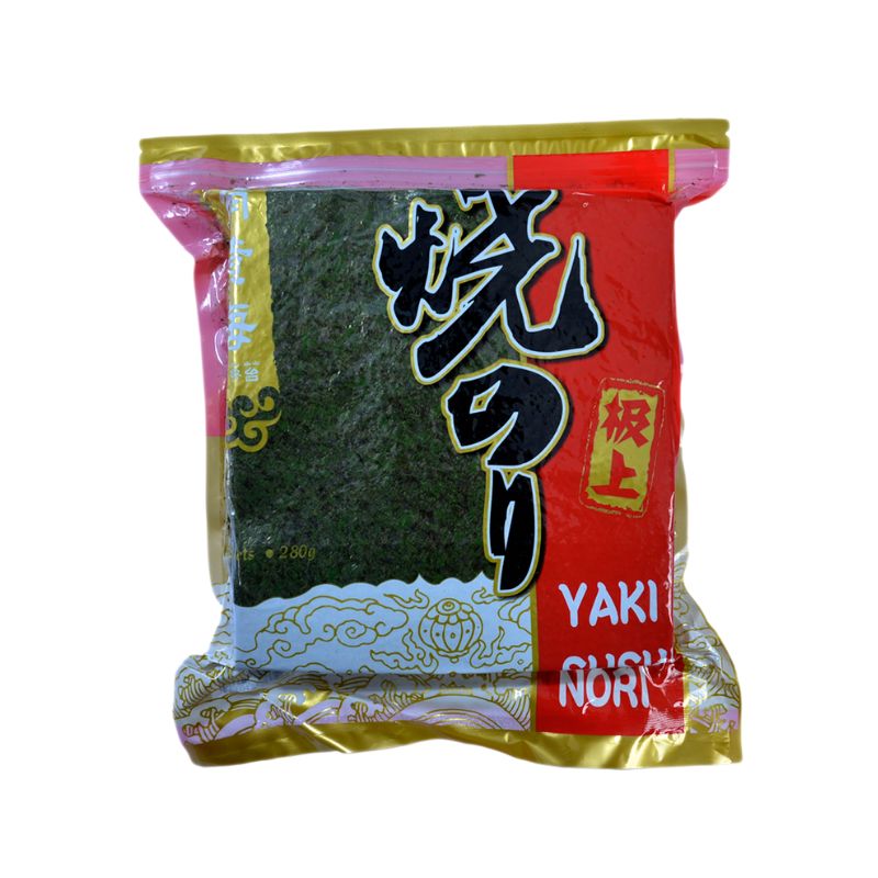 ALGA NORI GOLD HOD FOODS PAQUETE 100 HOJAS - Hod Foods
